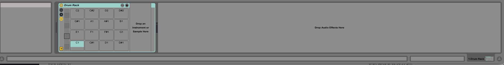 Creating A Custom Drum Rack In Ableton Live Obedia Music Recording