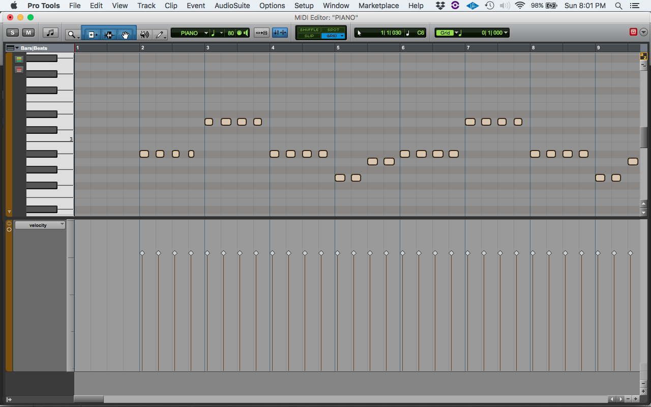 How To Transpose A MIDI Recording In Pro Tools - OBEDIA | Music ...